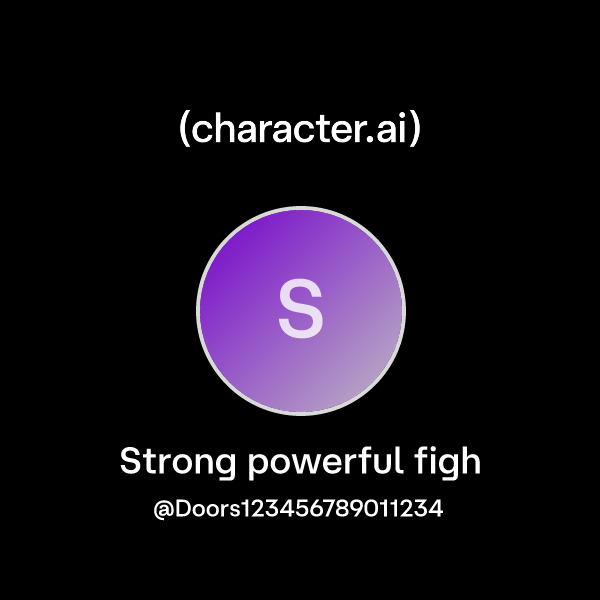 Chat with Strong powerful figh | character.ai | Personalized AI for ...