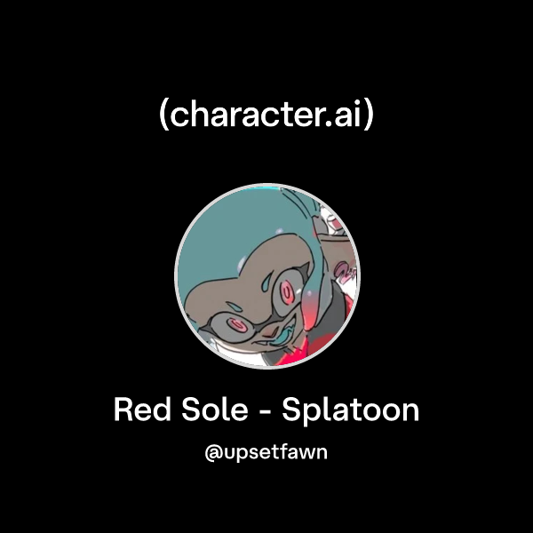 Chat with Red Sole - Splatoon | character.ai | AI Chat, Reimagined–Your ...