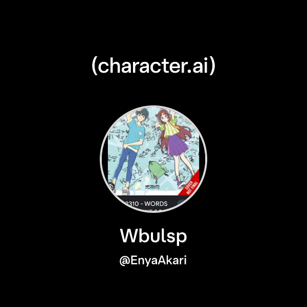 Chat with Wbulsp | character.ai | AI Chat, Reimagined–Your Words. Your ...