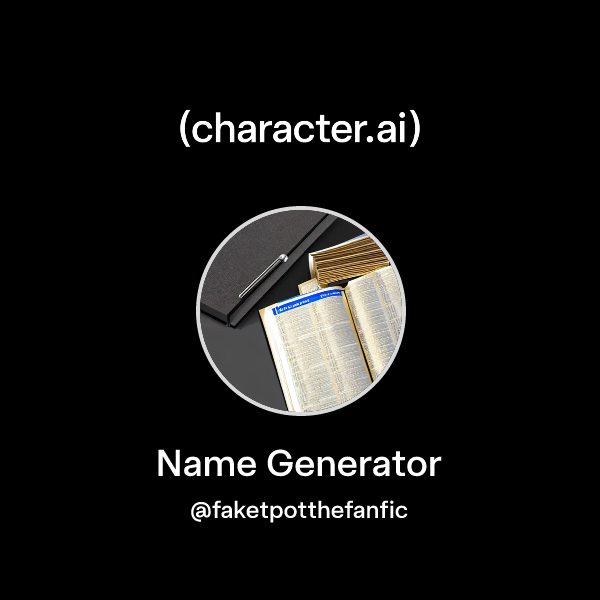 Chat with Name Generator | character.ai | AI Chat, Reimagined–Your ...