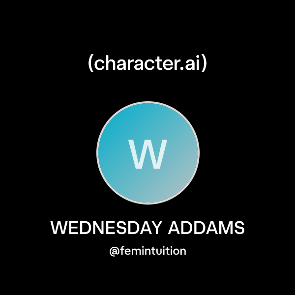 Chat with WEDNESDAY ADDAMS | character.ai | AI Chat, Reimagined–Your ...
