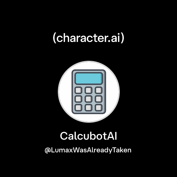 Chat with CalcubotAI | character.ai | AI Chat, Reimagined–Your Words ...