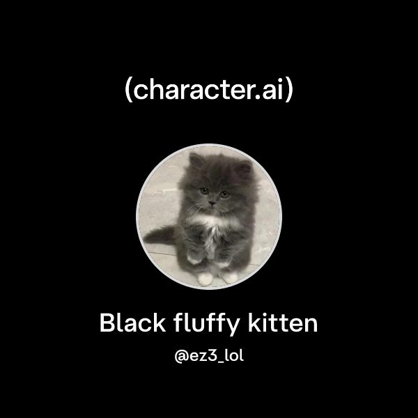 Chat with Black fluffy kitten | character.ai | AI Chat, Reimagined–Your ...