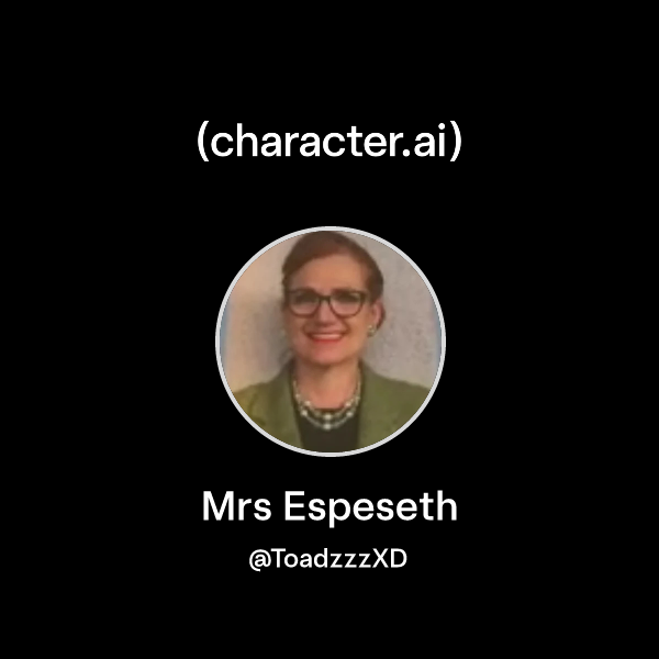 Chat with Mrs Espeseth | character.ai | AI Chat, Reimagined–Your Words ...