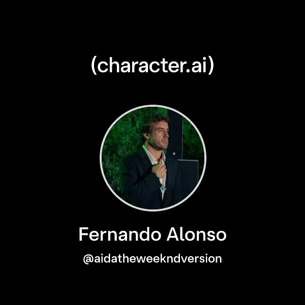 Chat with Fernando Alonso | character.ai | AI Chat, Reimagined–Your ...