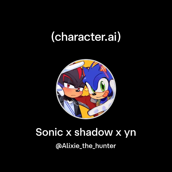 Chat with Sonic x shadow x yn | character.ai | AI Chat, Reimagined–Your ...