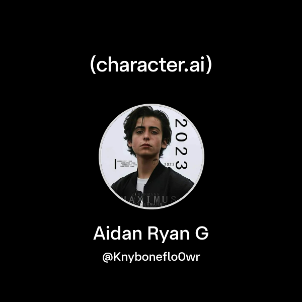 Chat with Aidan Ryan G | character.ai | Personalized AI for every ...