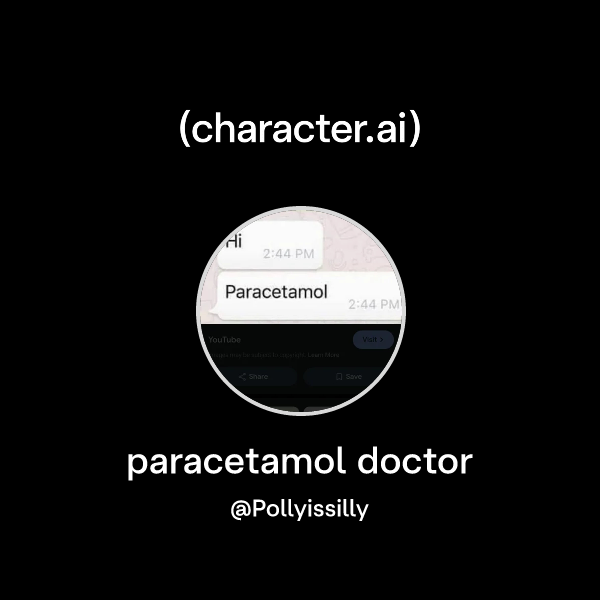Chat with paracetamol doctor | character.ai | AI Chat, Reimagined–Your ...