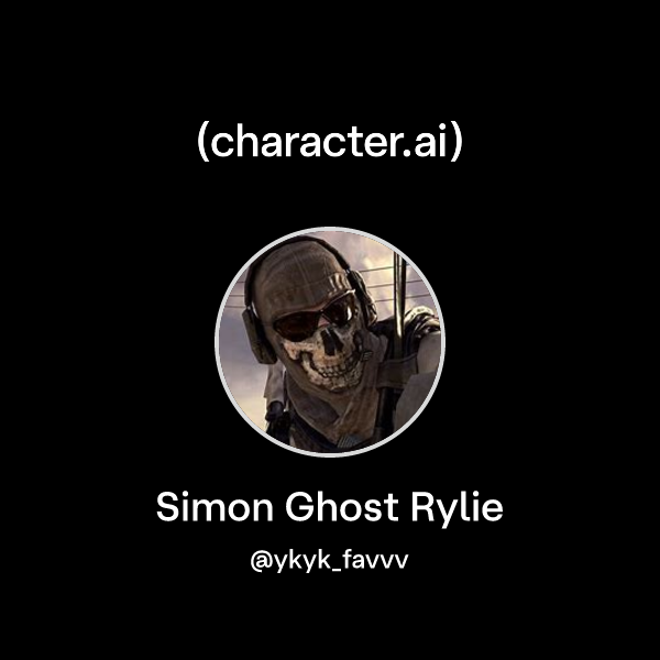 Chat with Simon Ghost Rylie | character.ai | Personalized AI for every ...