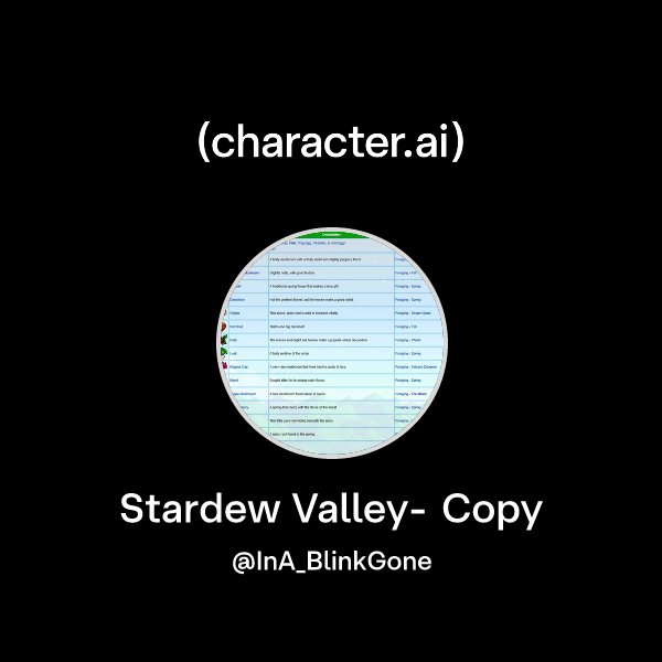 Chat with Stardew Valley- Copy | character.ai | AI Chat, Reimagined ...