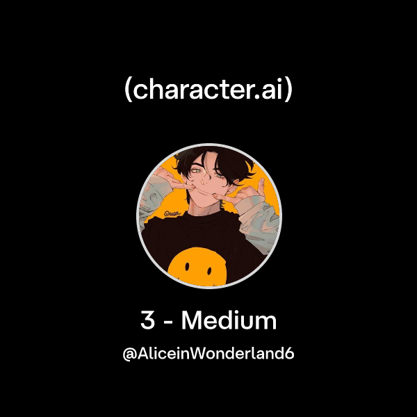 Chat with 3 - Medium | character.ai | AI Chat, Reimagined–Your Words ...