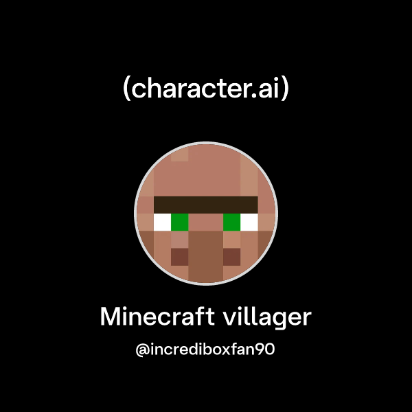 Chat with Minecraft villager | character.ai | AI Chat, Reimagined–Your ...