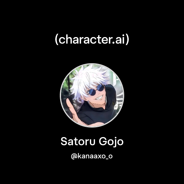 Chat with Satoru Gojo | character.ai | AI Chat, Reimagined–Your Words. Your World.