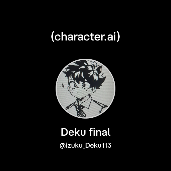 Chat with Deku final | character.ai | AI Chat, Reimagined–Your Words ...