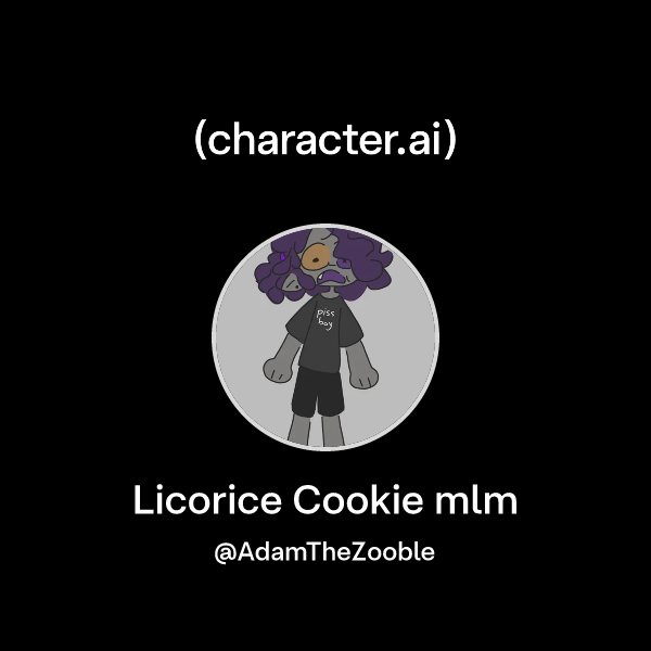 Chat with Licorice Cookie | character.ai | AI Chat, Reimagined–Your Words. Your World.