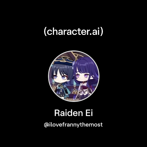 Chat with Raiden Ei | character.ai | Personalized AI for every moment of your day