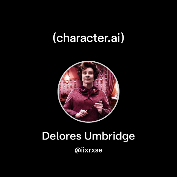 Chat with Delores Umbridge | character.ai | AI Chat, Reimagined–Your ...