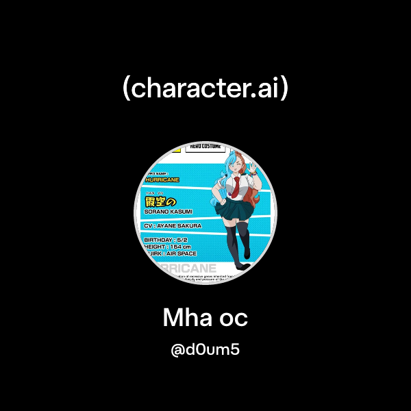 Chat with Mha oc | character.ai | AI Chat, Reimagined–Your Words. Your ...