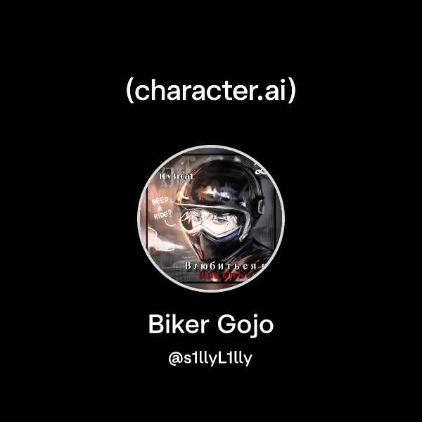 Chat with Biker Gojo | character.ai | AI Chat, Reimagined–Your Words ...