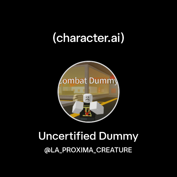 Chat with Uncertified Dummy | character.ai | AI Chat, Reimagined–Your ...