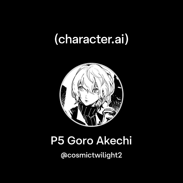 Chat with P5 Goro Akechi | character.ai | AI Chat, Reimagined–Your ...