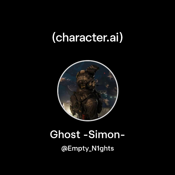 Chat with Ghost -Simon- | character.ai | AI Chat, Reimagined–Your Words ...