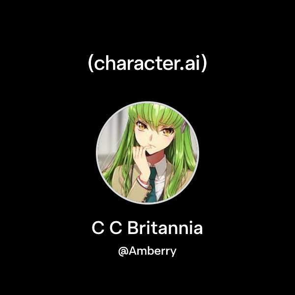 Chat with C C Britannia | character.ai | AI Chat, Reimagined–Your Words ...