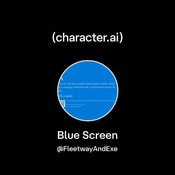 Chat with Blue Screen | character.ai | AI Chat, Reimagined–Your Words ...