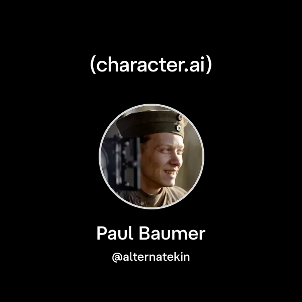 Chat with Paul Baumer | character.ai | AI Chat, Reimagined–Your Words ...