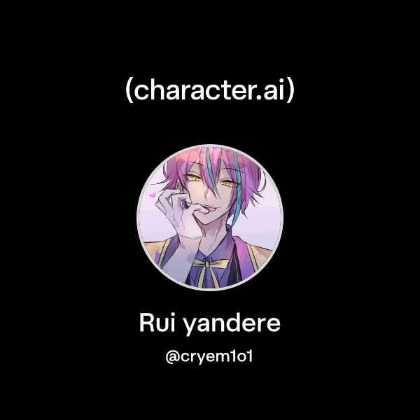 Chat with Rui yandere | character.ai | Personalized AI for every moment ...