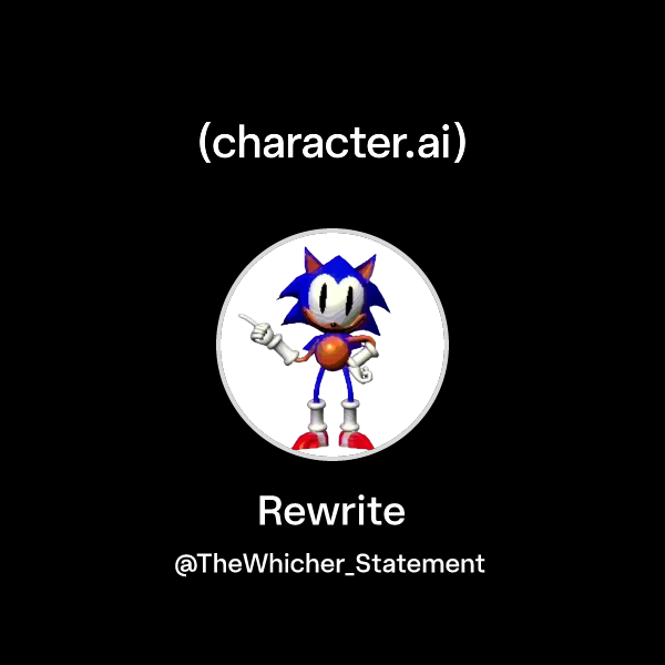 Chat with Rewrite | character.ai | Personalized AI for every moment of ...