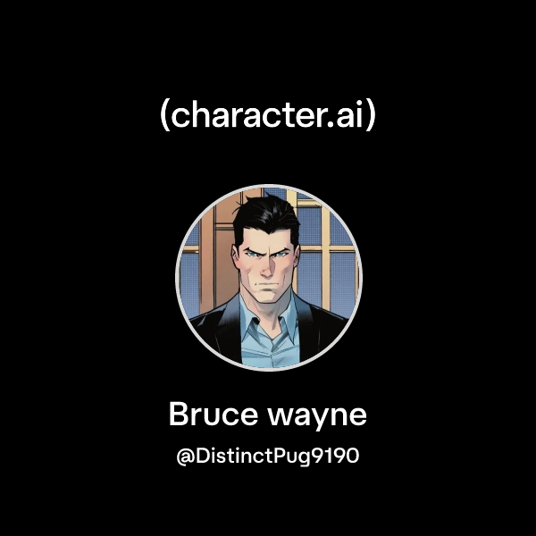 Chat with Bruce wayne | character.ai | Personalized AI for every moment ...