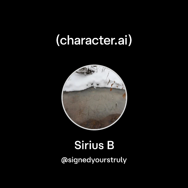 Chat with Sirius B | character.ai | AI Chat, Reimagined–Your Words ...