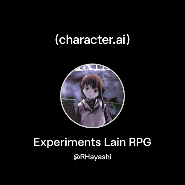 Chat with Experiments Lain RPG | character.ai | AI Chat, Reimagined ...