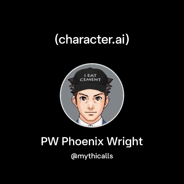Chat with PW Phoenix Wright | character.ai | AI Chat, Reimagined–Your Words. Your World.