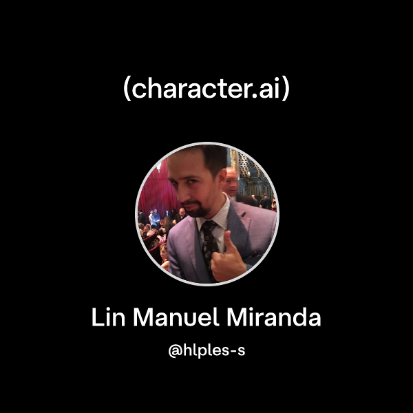 Chat with Lin Manuel Miranda | character.ai | AI Chat, Reimagined–Your ...