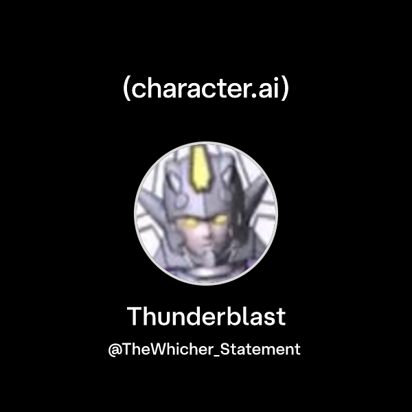 Chat with Thunderblast | character.ai | Personalized AI for every ...