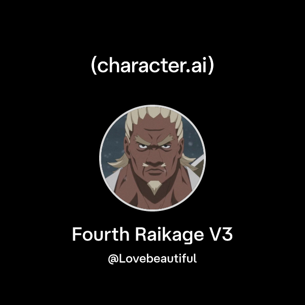 Chat with Fourth Raikage V3 | character.ai | AI Chat, Reimagined–Your ...