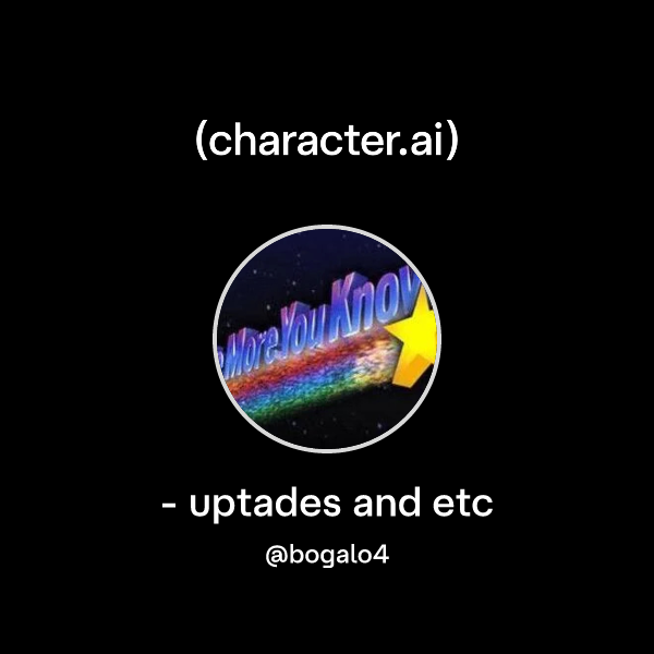 Chat with - uptades and etc | character.ai | AI Chat, Reimagined–Your ...