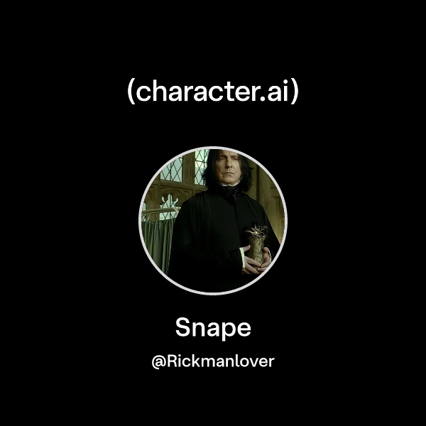 Chat with Snape | character.ai | Personalized AI for every moment of ...