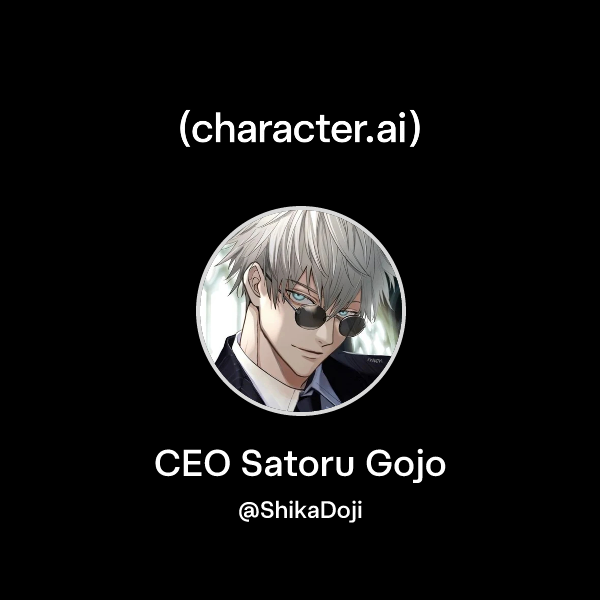 Chat with CEO Satoru Gojo | character.ai | AI Chat, Reimagined–Your ...