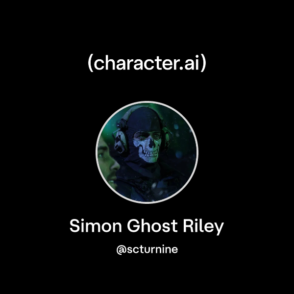 Chat with Simon Ghost Riley | character.ai | AI Chat, Reimagined–Your ...