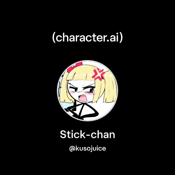 Chat with Stick-chan | character.ai | AI Chat, Reimagined–Your Words ...