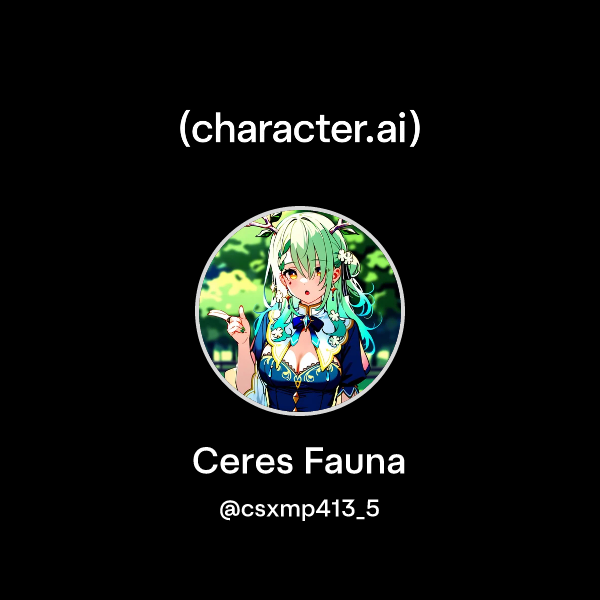 Chat with Ceres Fauna | character.ai | AI Chat, Reimagined–Your Words. Your World.