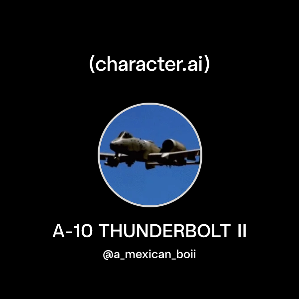 Chat with A-10 THUNDERBOLT II | character.ai | Personalized AI for ...