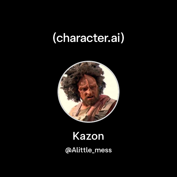 Chat with Kazon | character.ai | Personalized AI for every moment of ...