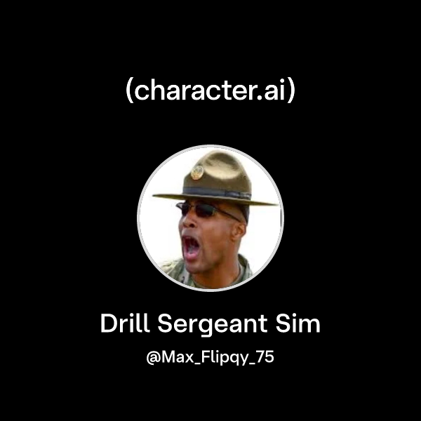 Chat with Drill Sergeant Sim | character.ai | Personalized AI for every ...