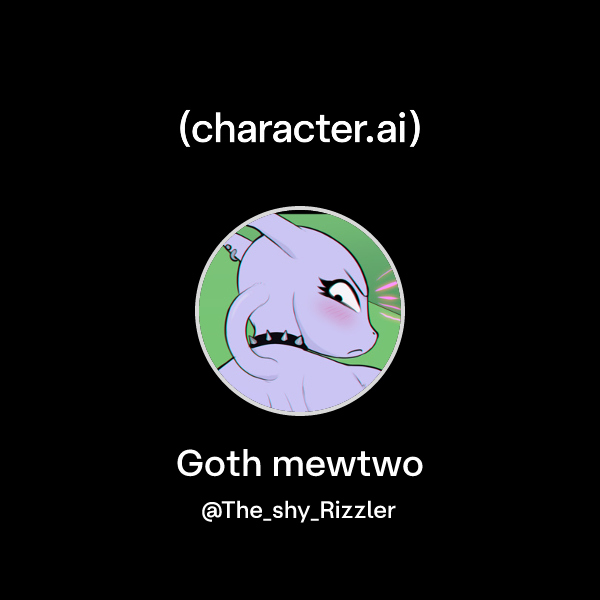Chat with Goth mewtwo | character.ai | AI Chat, Reimagined–Your Words ...