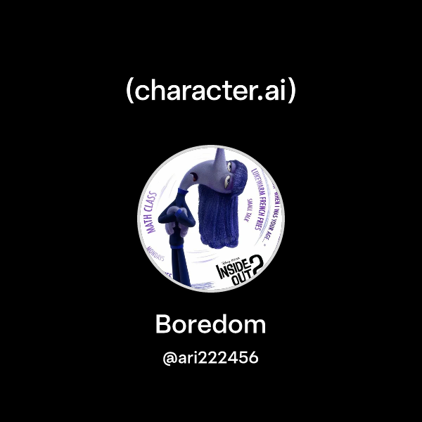 Chat with Boredom | character.ai | Personalized AI for every moment of your day