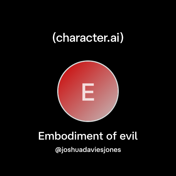 Chat with Embodiment of evil | character.ai | AI Chat, Reimagined–Your ...